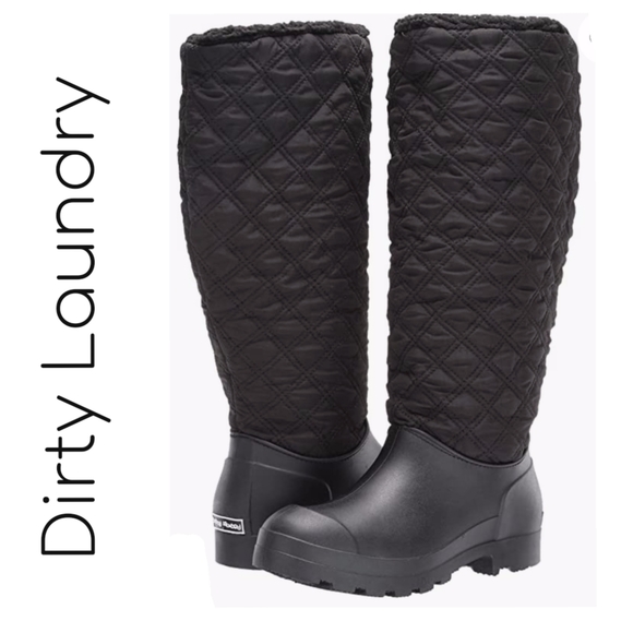 Dirty Laundry | Shoes | Dirty Laundry Black Pampered Cold Weather ...